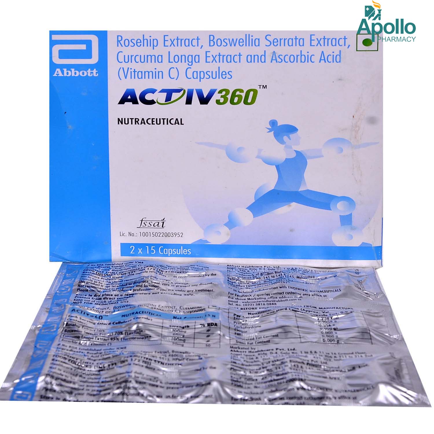 Activ 360 Capsule 15's Price, Uses, Side Effects, Composition - Apollo ...