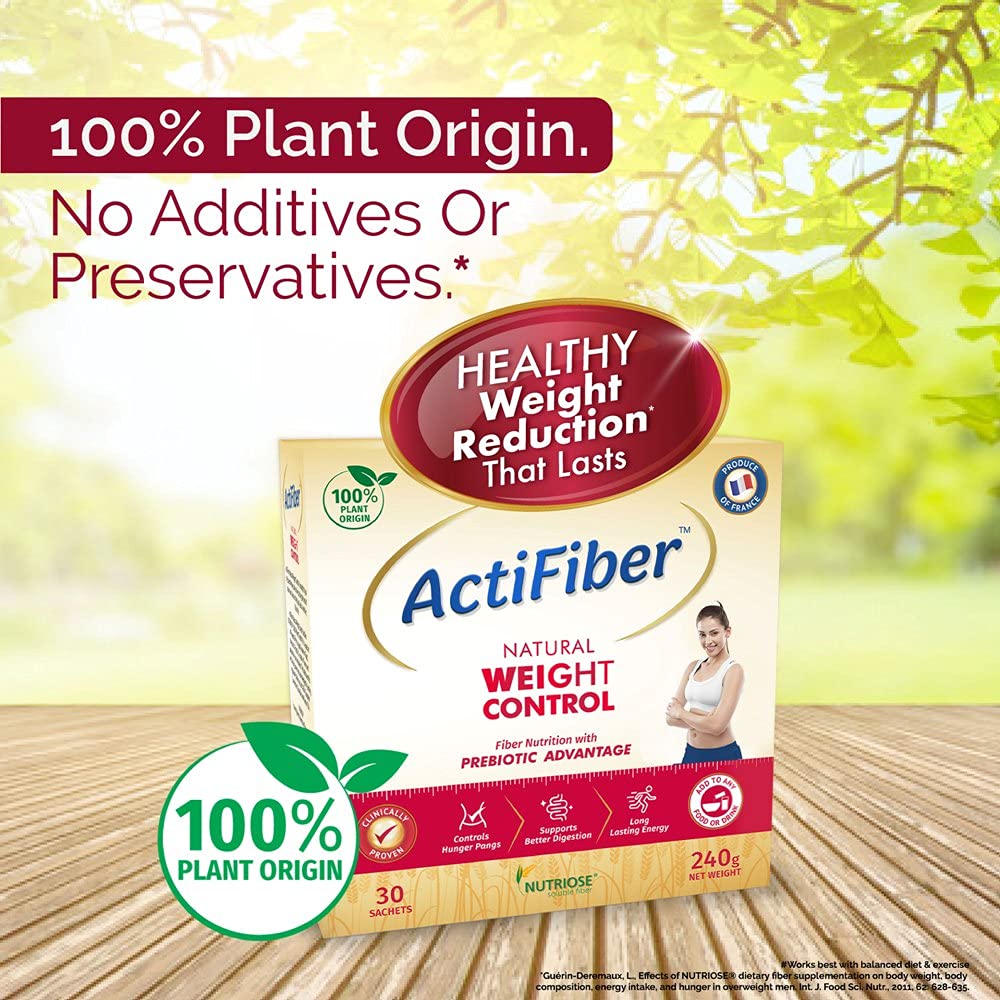 ActiFiber Natural Weight Control, 240 gm (30 sachets x 8 gm) Price ...