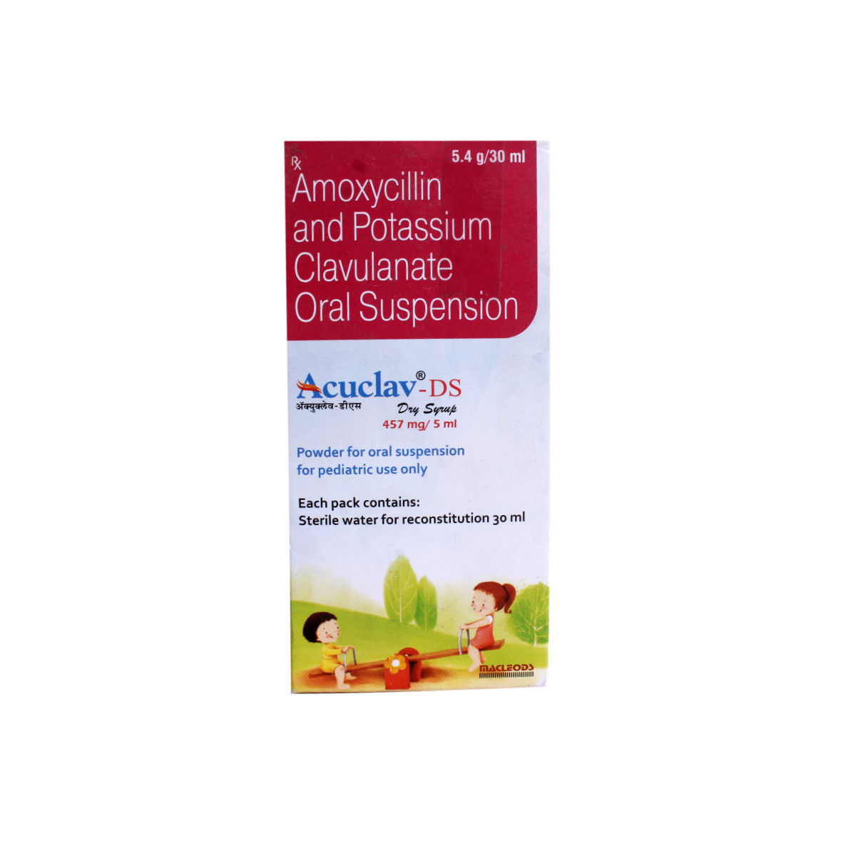 Acuclav DS Syrup 30 ml Price, Uses, Side Effects, Composition - Apollo ...