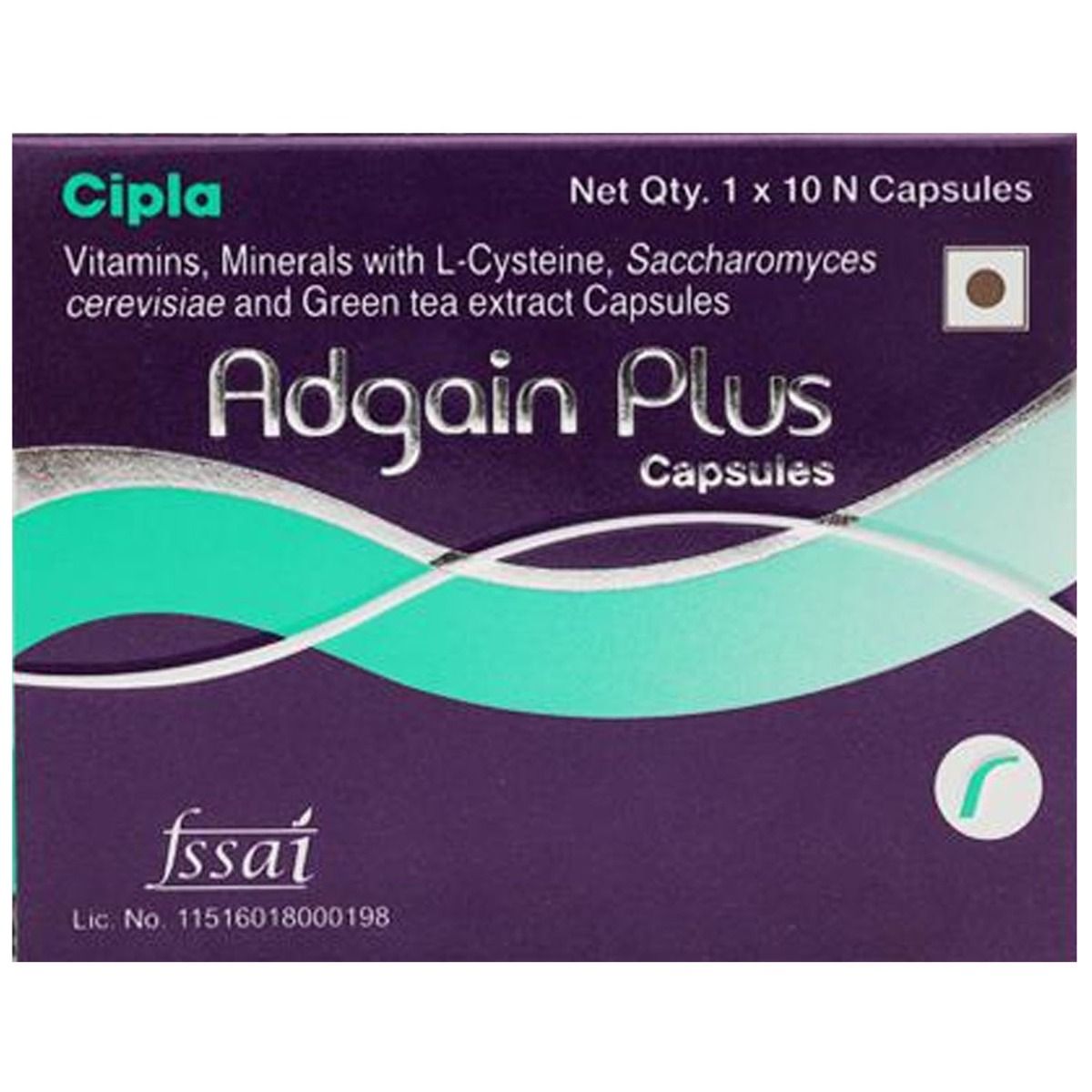 Adgain Plus Capsule 10's Price, Uses, Side Effects, Composition ...