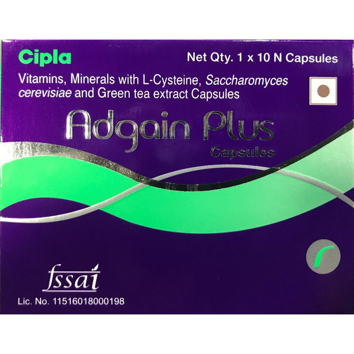 Adgain Plus Capsule 10's Price, Uses, Side Effects, Composition ...