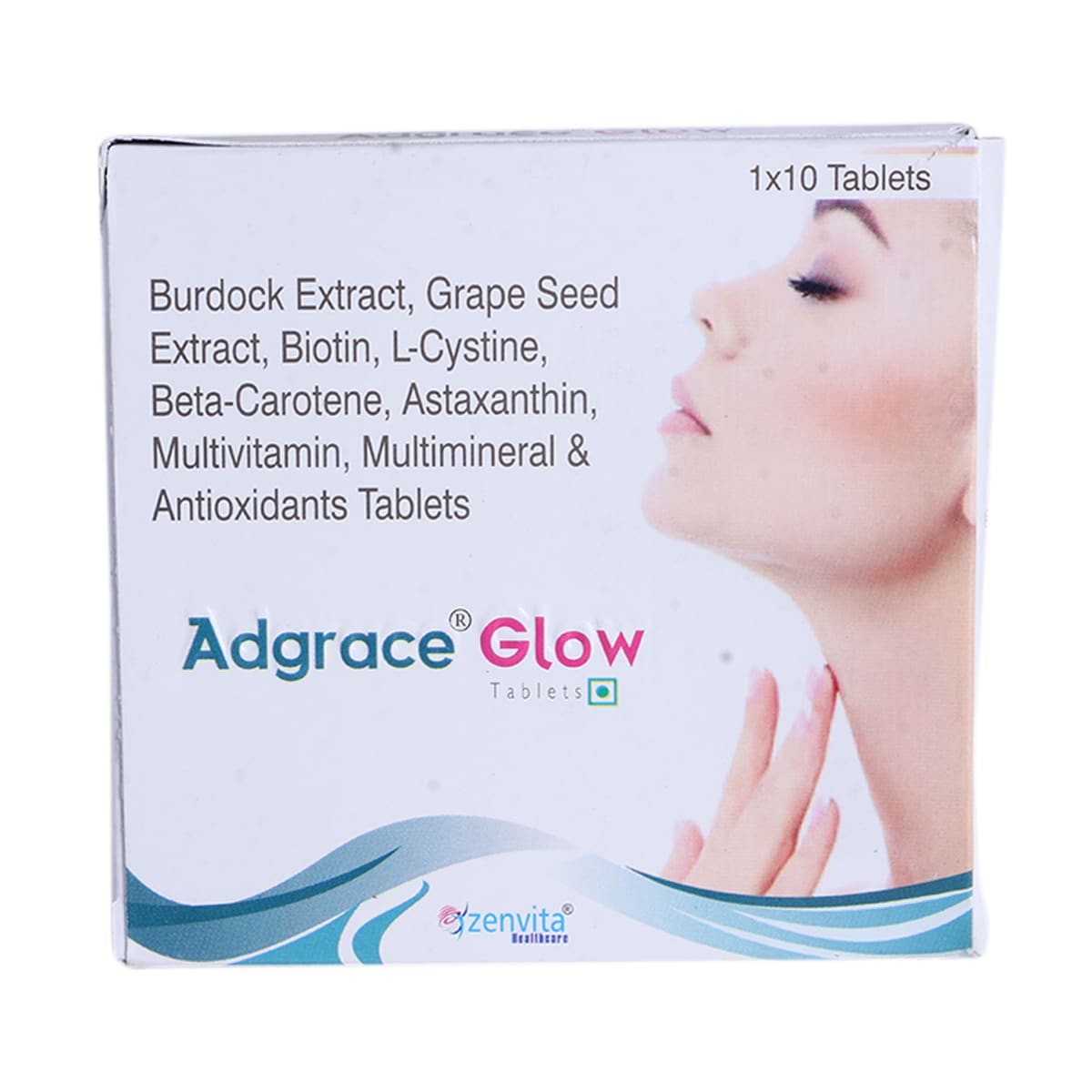 Adgrace Glow Tablet 10's Price, Uses, Side Effects, Composition ...