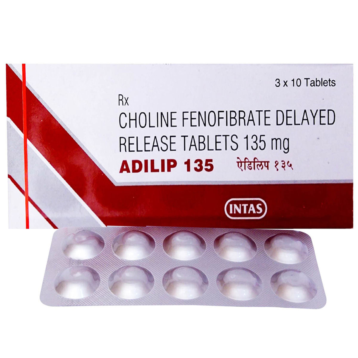 Adilip 135 Tablet 10's Price, Uses, Side Effects, Composition - Apollo ...