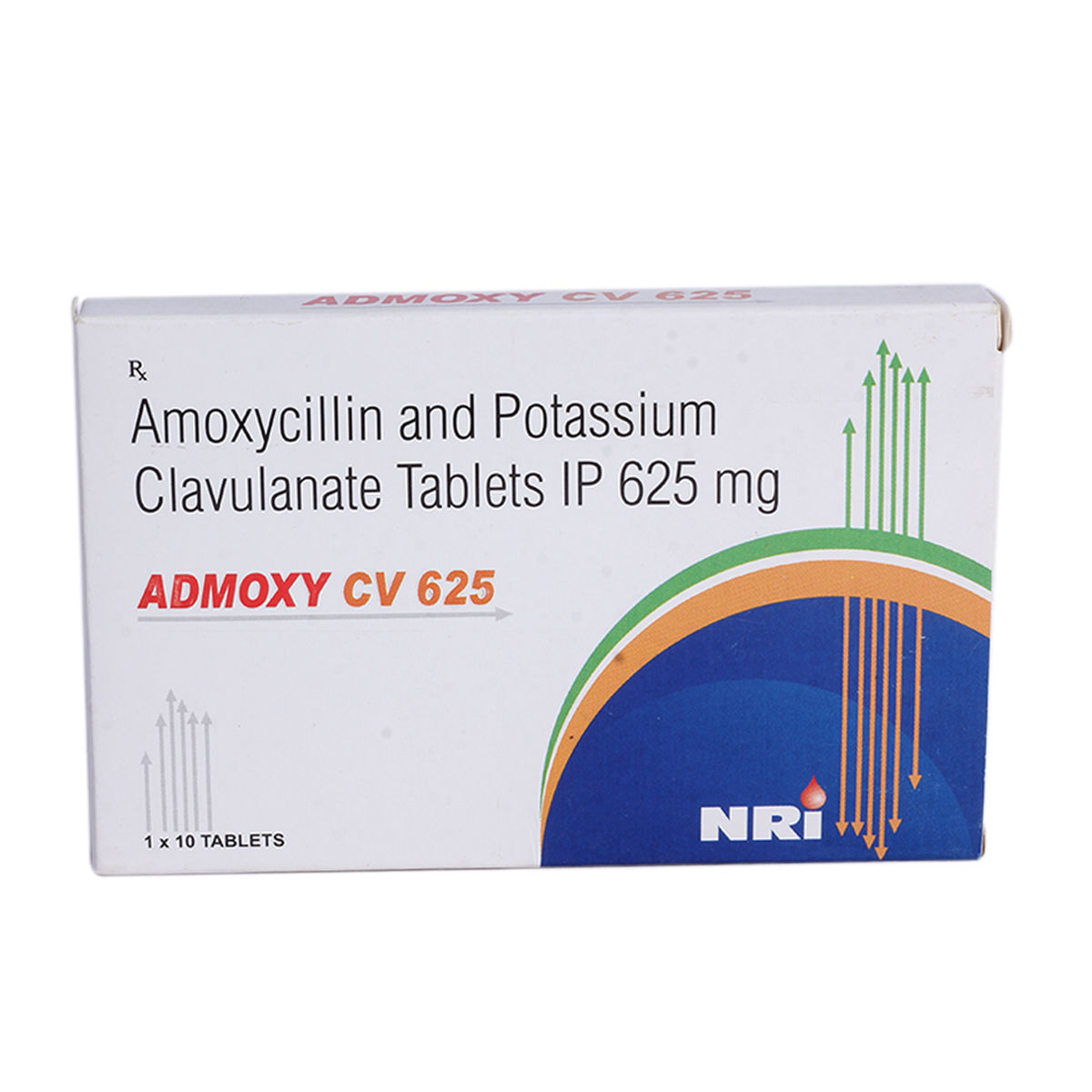 Admoxy Cv 625mg Tablet 10's Price, Uses, Side Effects, Composition ...