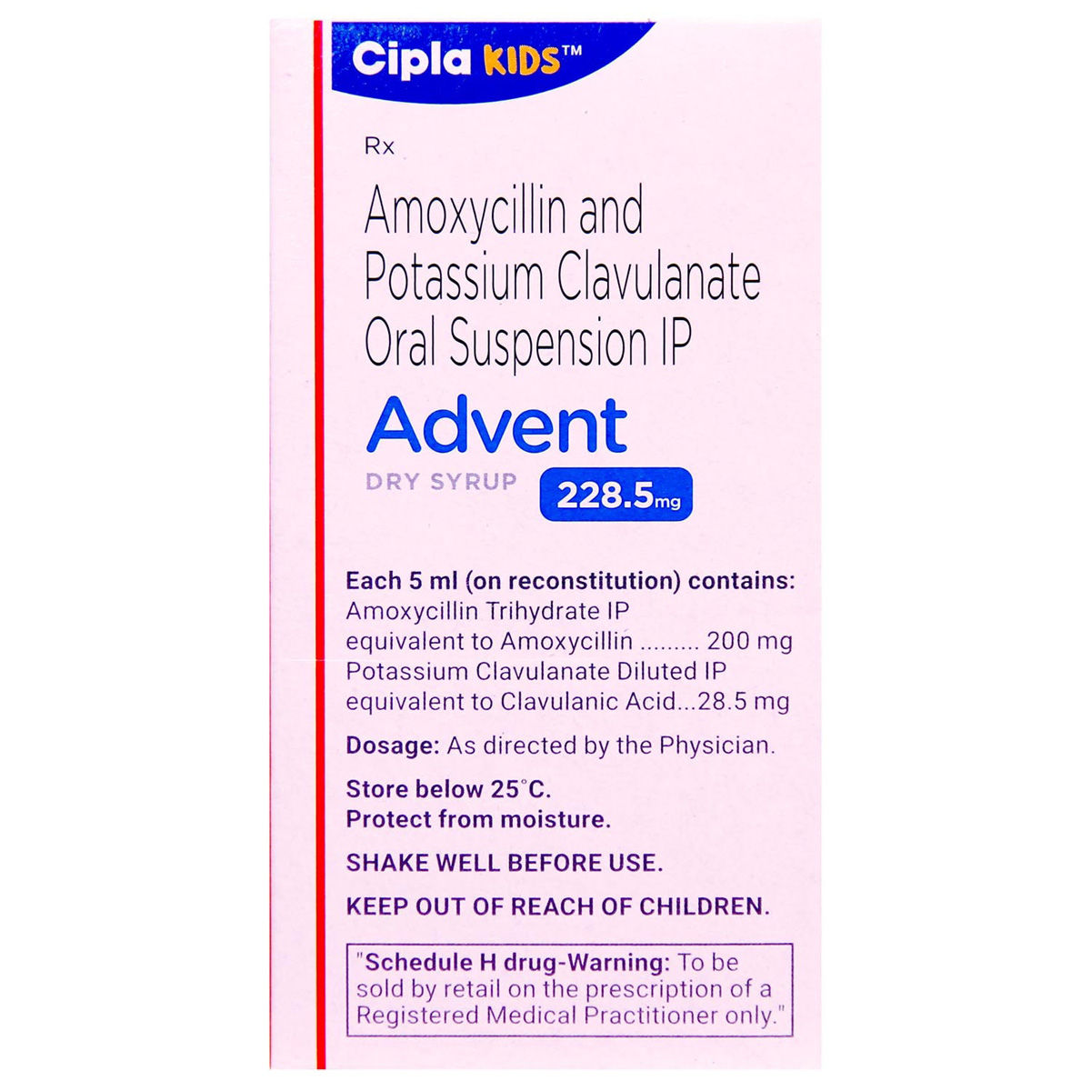 Advent 228.5 mg Dry Syrup 30 ml Price, Uses, Side Effects, Composition ...