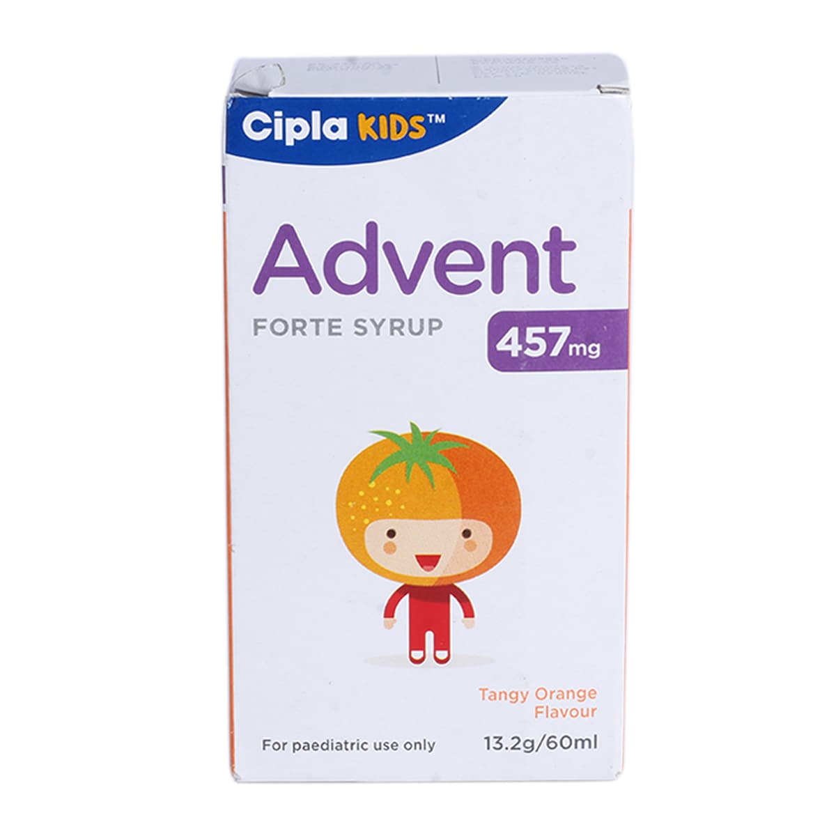 Advent Forte 457 mg Tangy Orange Flavour Syrup 60 ml Price, Uses, Side ...