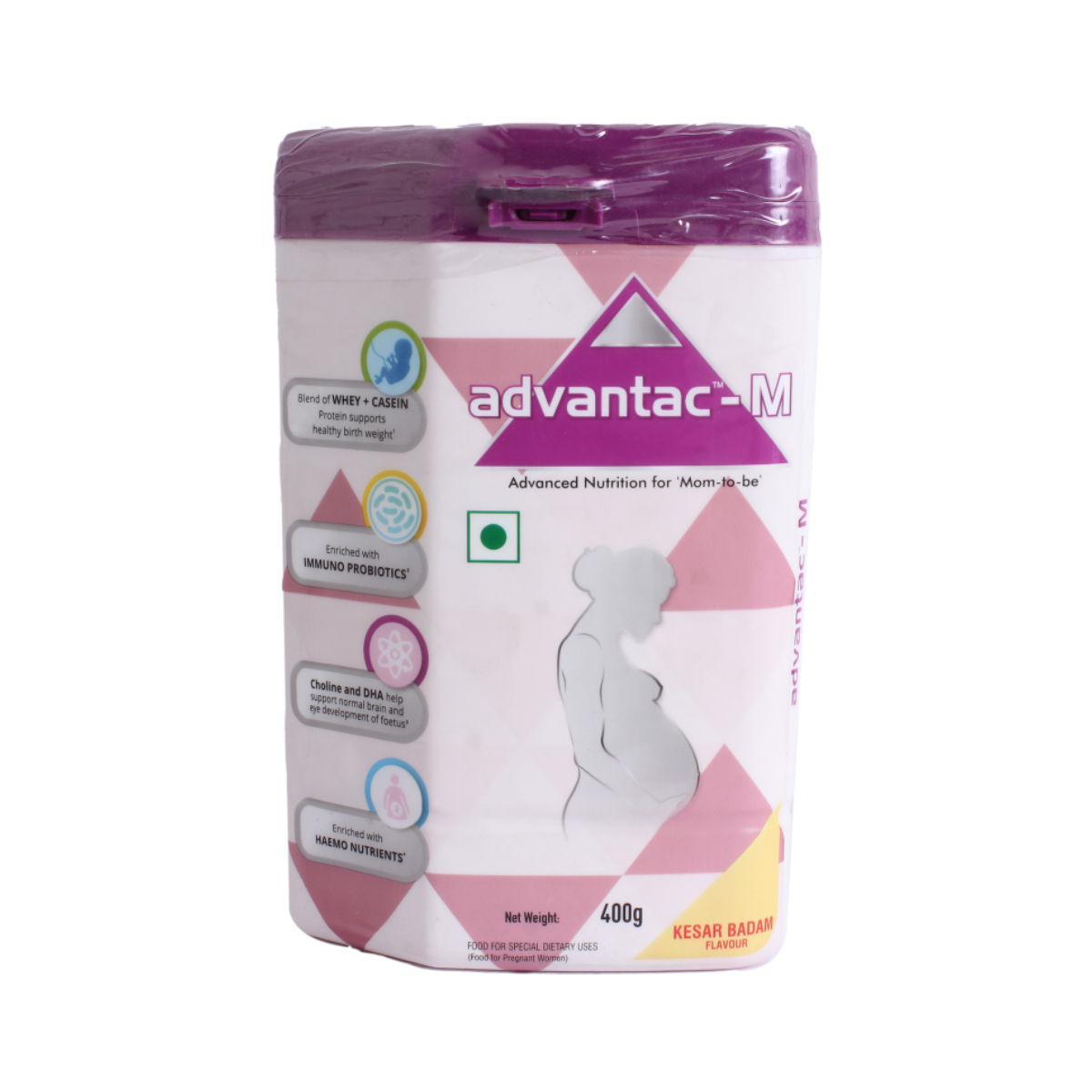 Advantac-M Kesar Badam Powder 400 gm Price, Uses, Side Effects ...