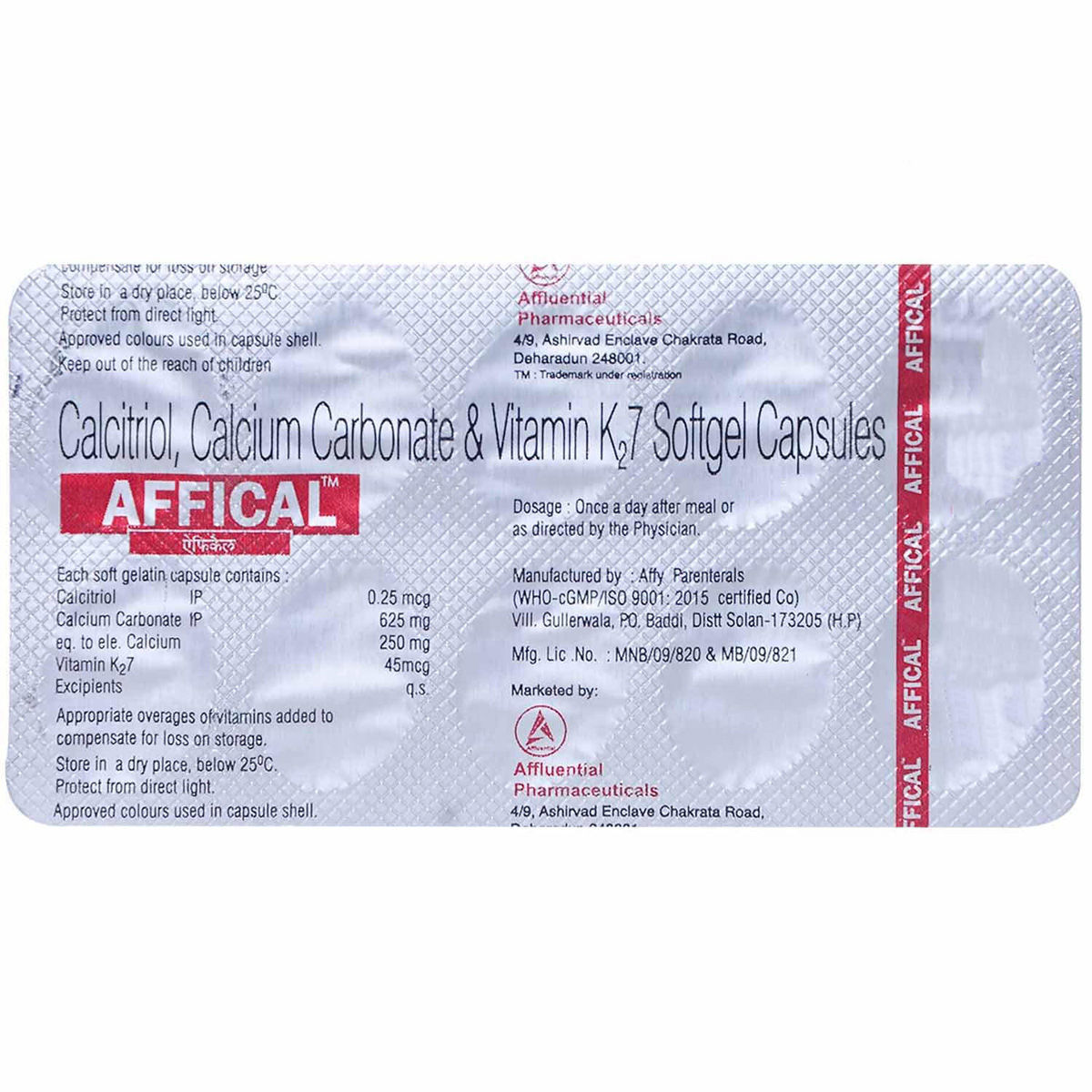 Affical Capsule 10's Price, Uses, Side Effects, Composition - Apollo ...