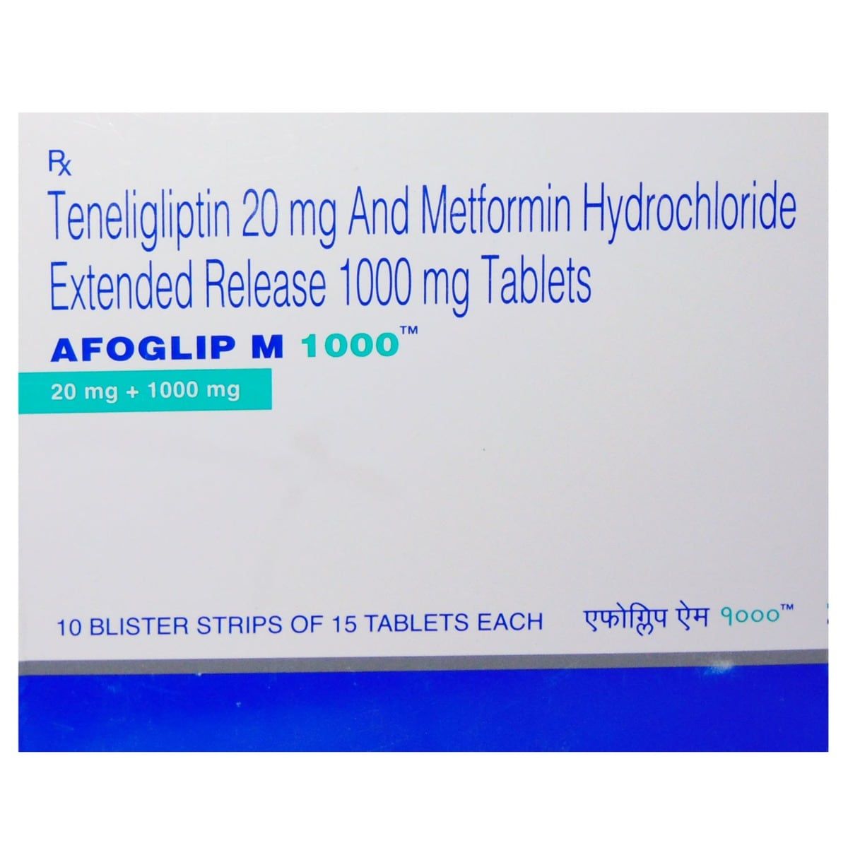 Afoglip M 1000 Tablet 15's Price, Uses, Side Effects, Composition ...