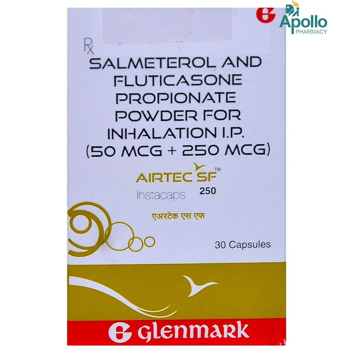 AIRTEC SF 250MG ROTACAP 30'S Price, Uses, Side Effects, Composition ...