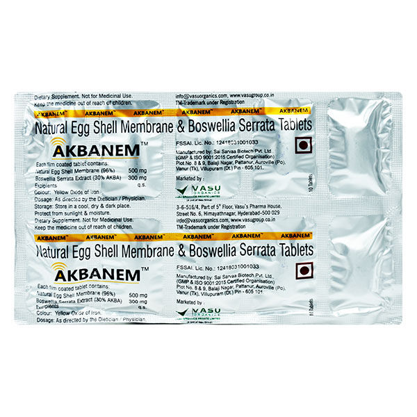 Akbanem, 10 Tablets Price, Uses, Side Effects, Composition - Apollo ...