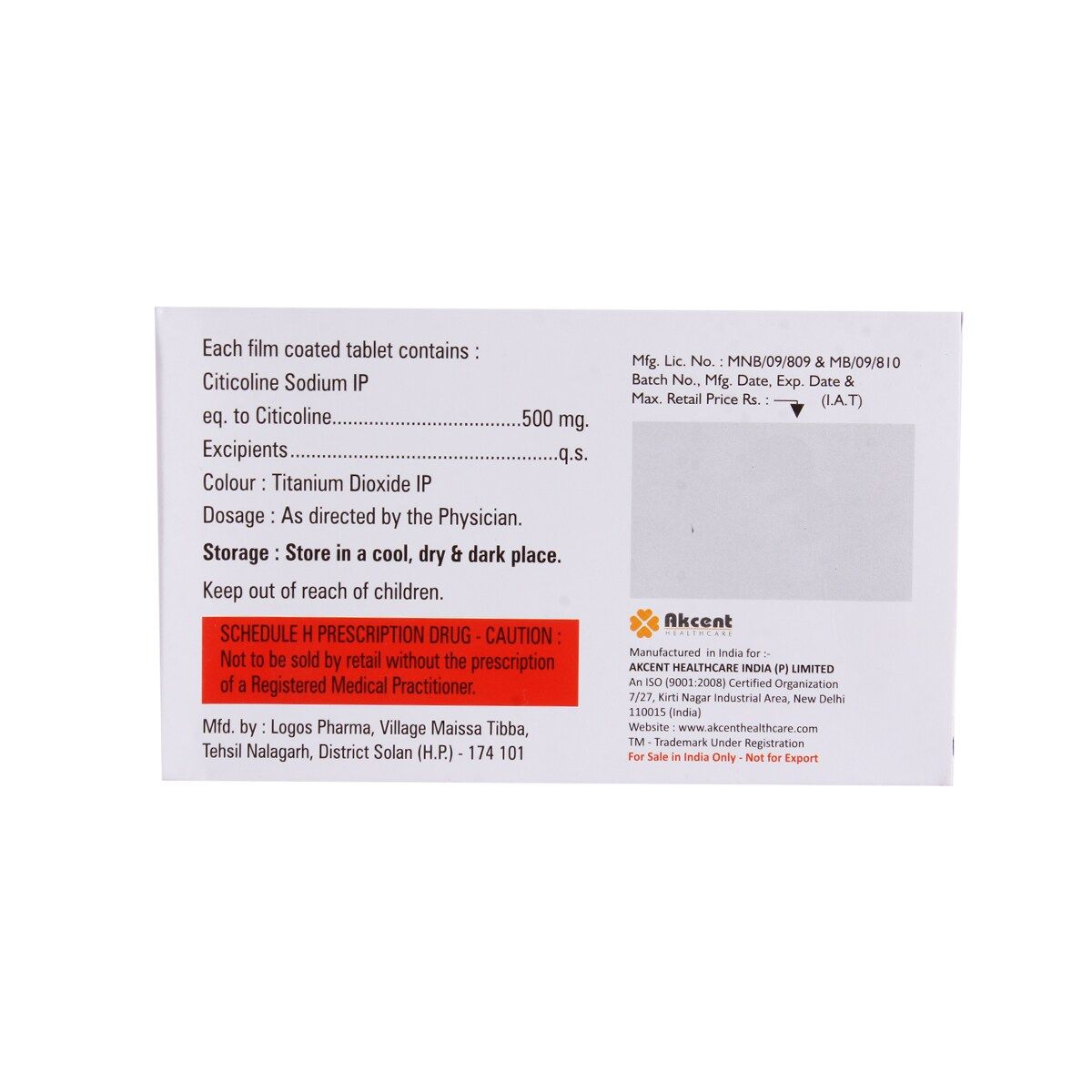Akcit 500 Tablet 10's Price, Uses, Side Effects, Composition - Apollo ...