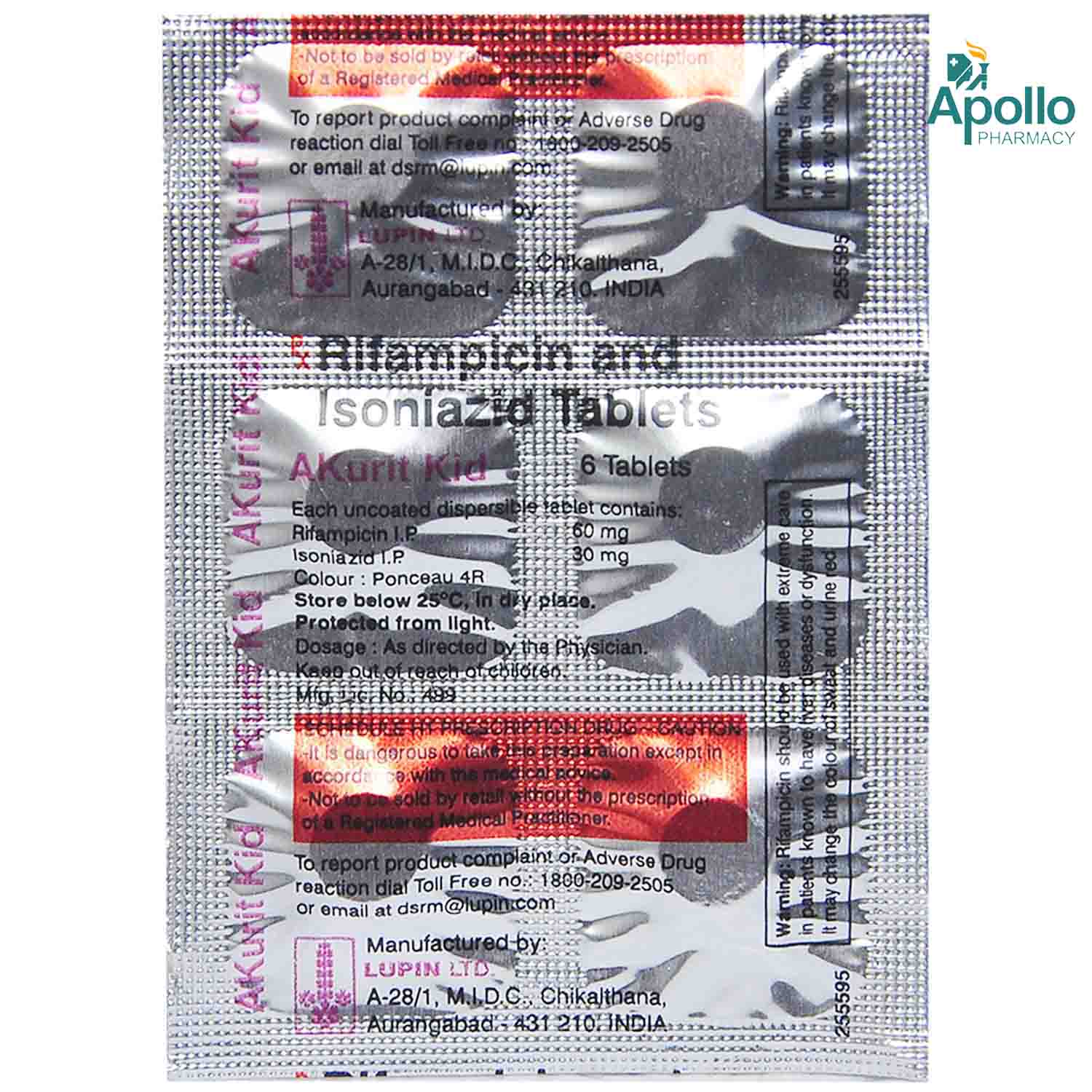 Akurit Kid Tablet 6's Price, Uses, Side Effects, Composition - Apollo ...