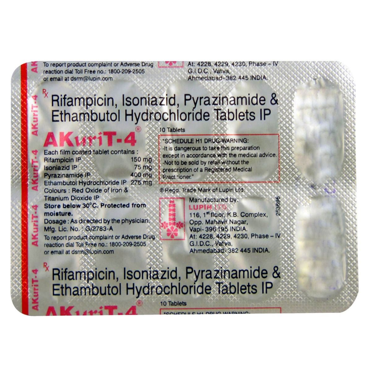 Akurit-4 Tablet 10's Price, Uses, Side Effects, Composition - Apollo ...