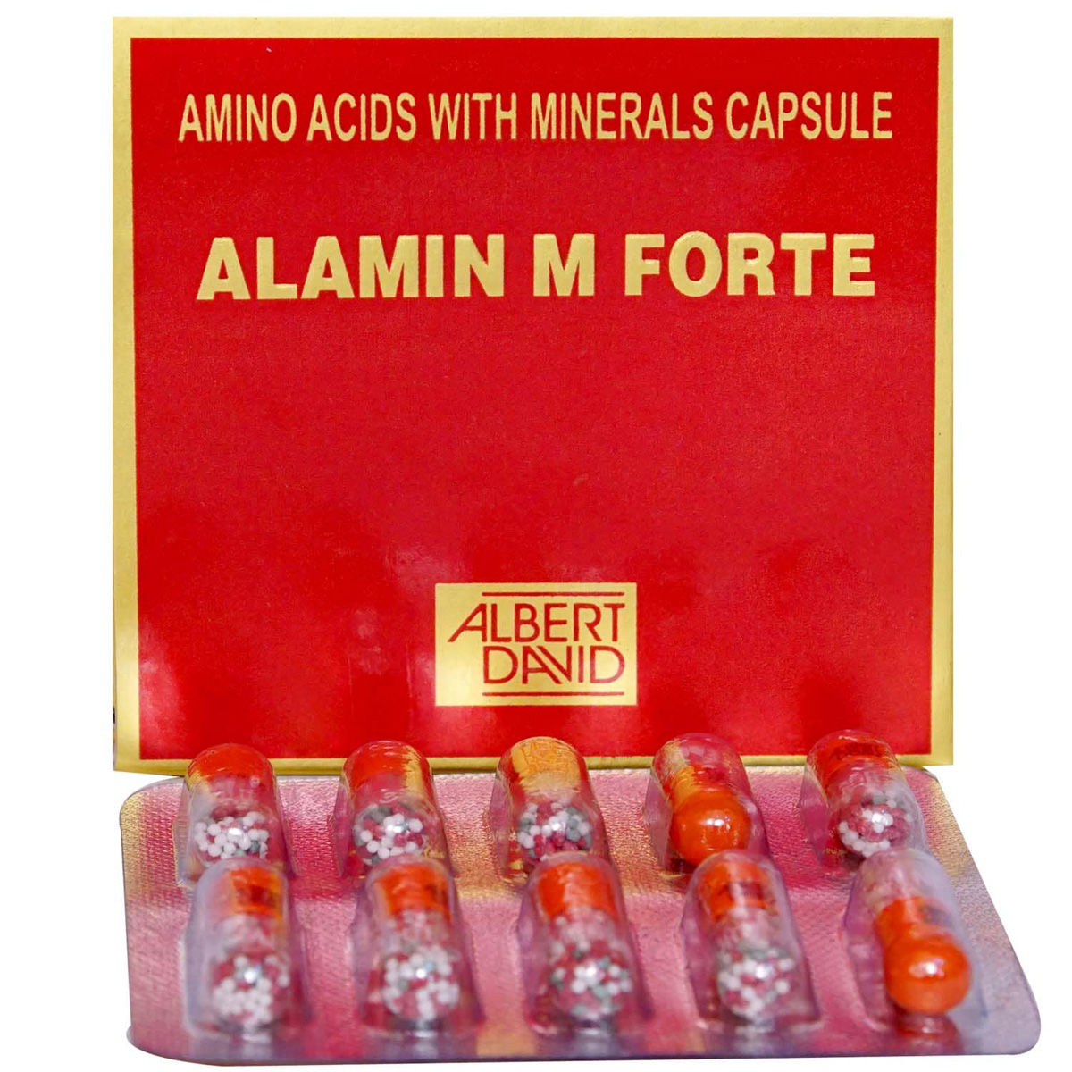 Alamin M Forte Capsule 10's Price, Uses, Side Effects, Composition ...