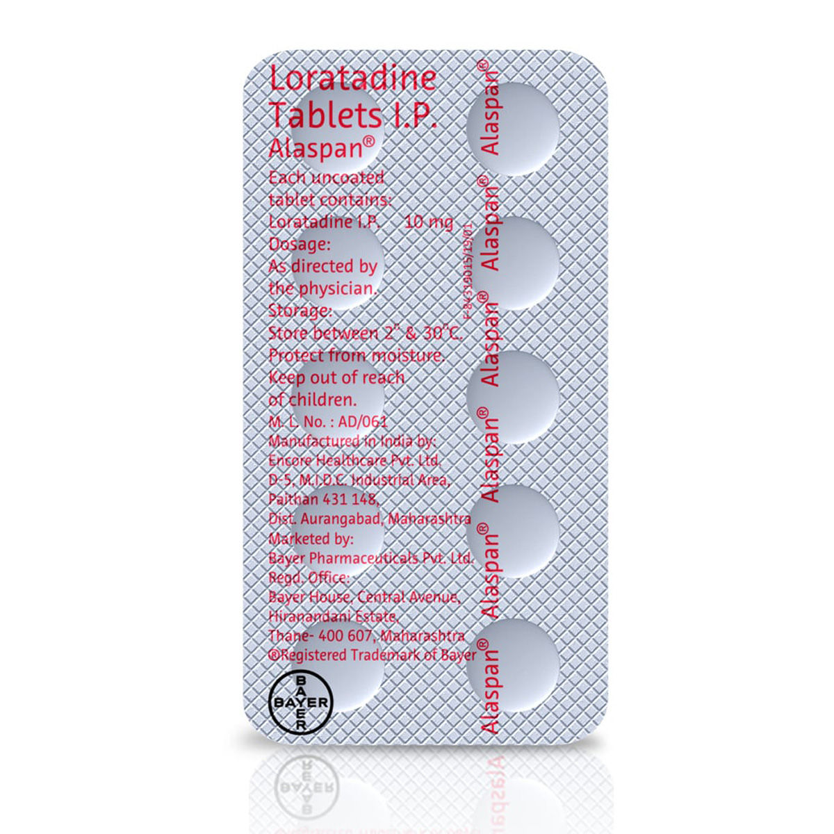 Alaspan Tablet 10's Price, Uses, Side Effects, Composition - Apollo ...