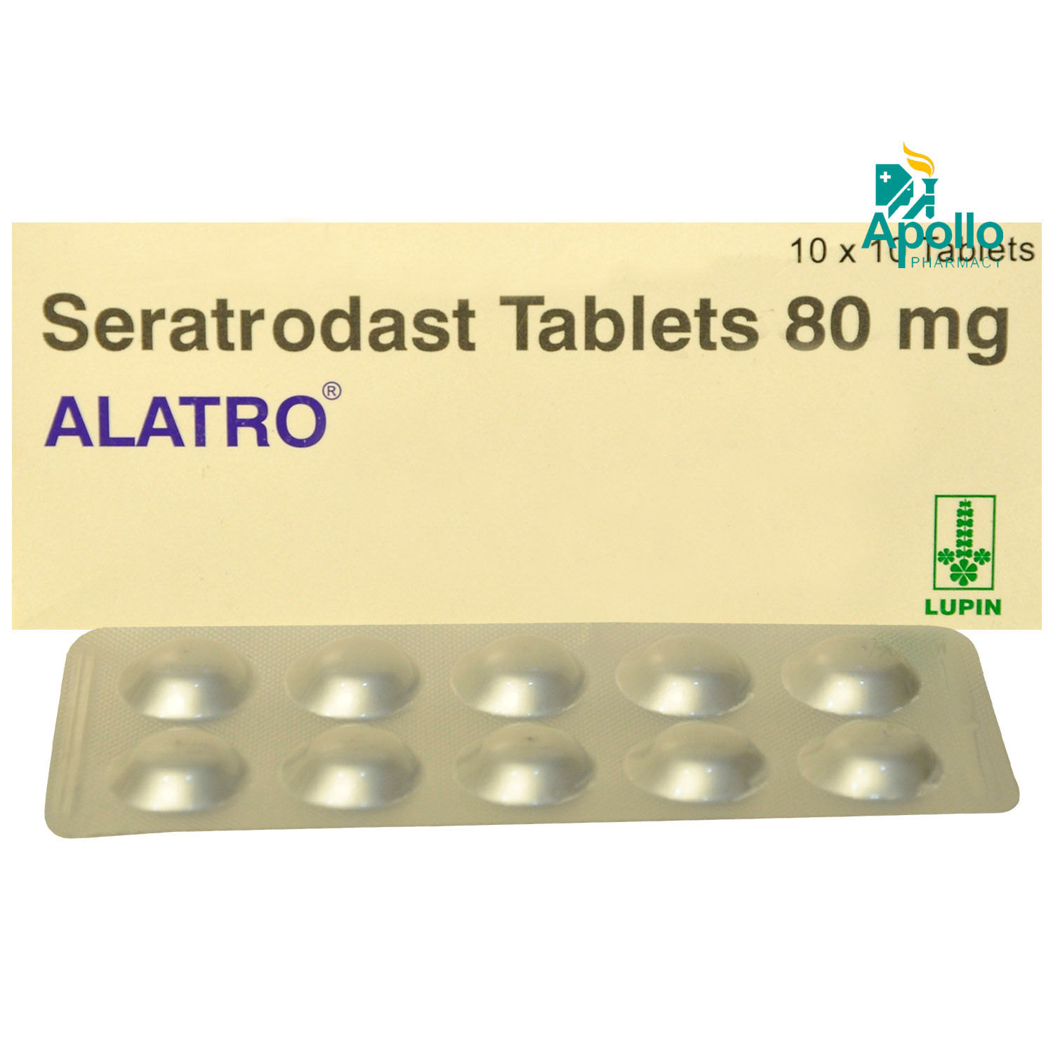 ALATRO TABLET 10'S Price, Uses, Side Effects, Composition - Apollo Pharmacy