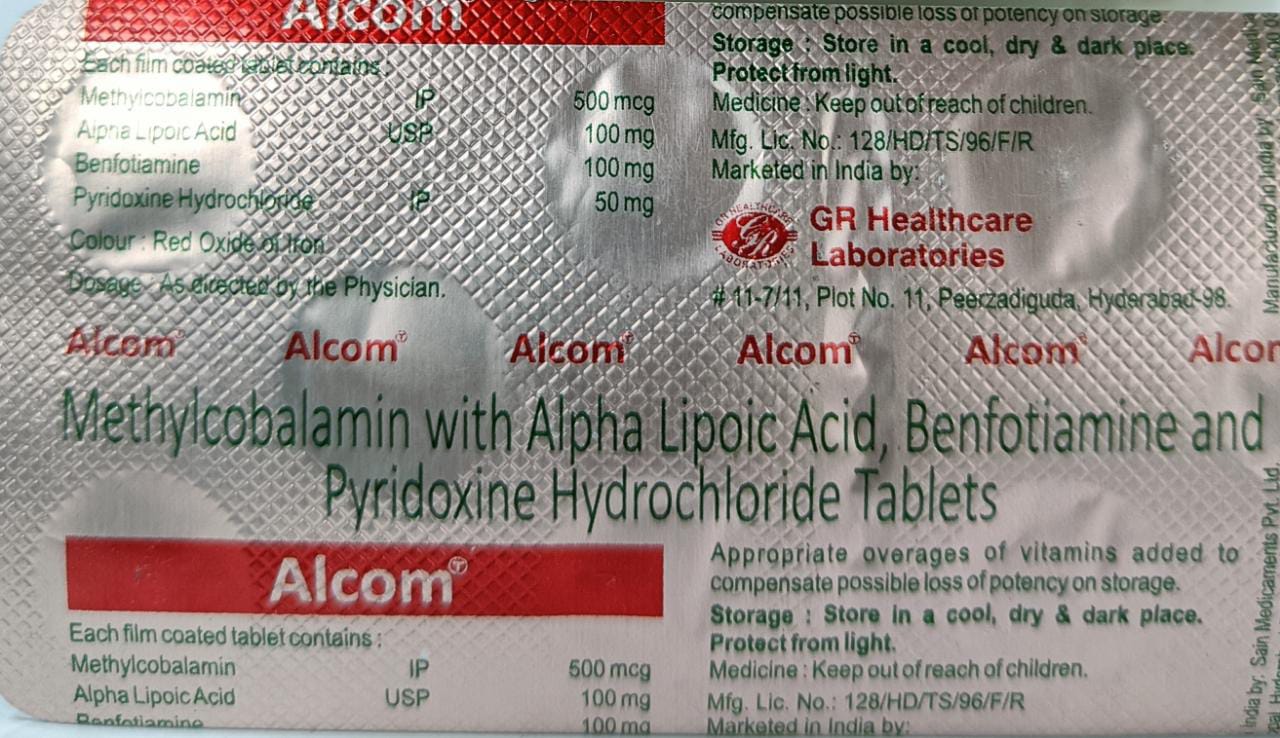 ALCOM TABLET Price, Uses, Side Effects, Composition - Apollo Pharmacy