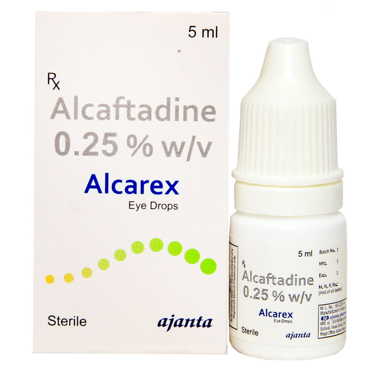 Alcarex Eye Drops 5 ml Price, Uses, Side Effects, Composition - Apollo ...