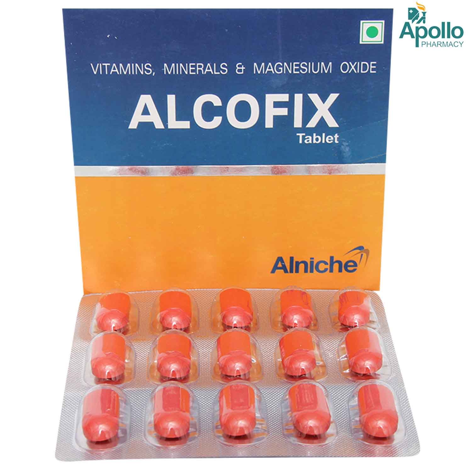 Alcofix Tablet 15's Price, Uses, Side Effects, Composition - Apollo ...