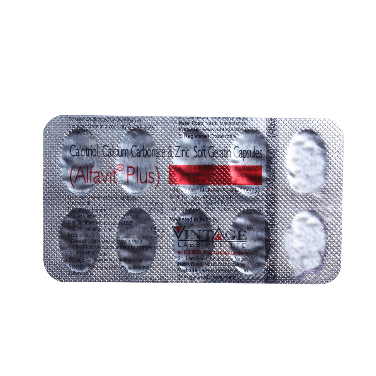 Alfavit Plus Capsule 10's Price, Uses, Side Effects, Composition ...