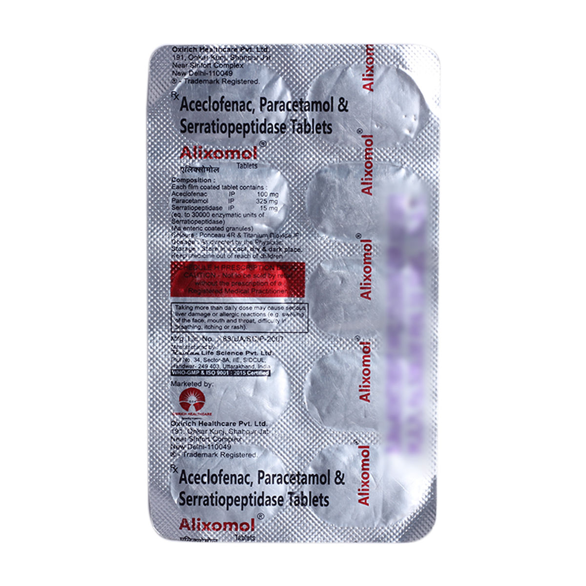 Alixomol Tablet 10's Price, Uses, Side Effects, Composition - Apollo ...