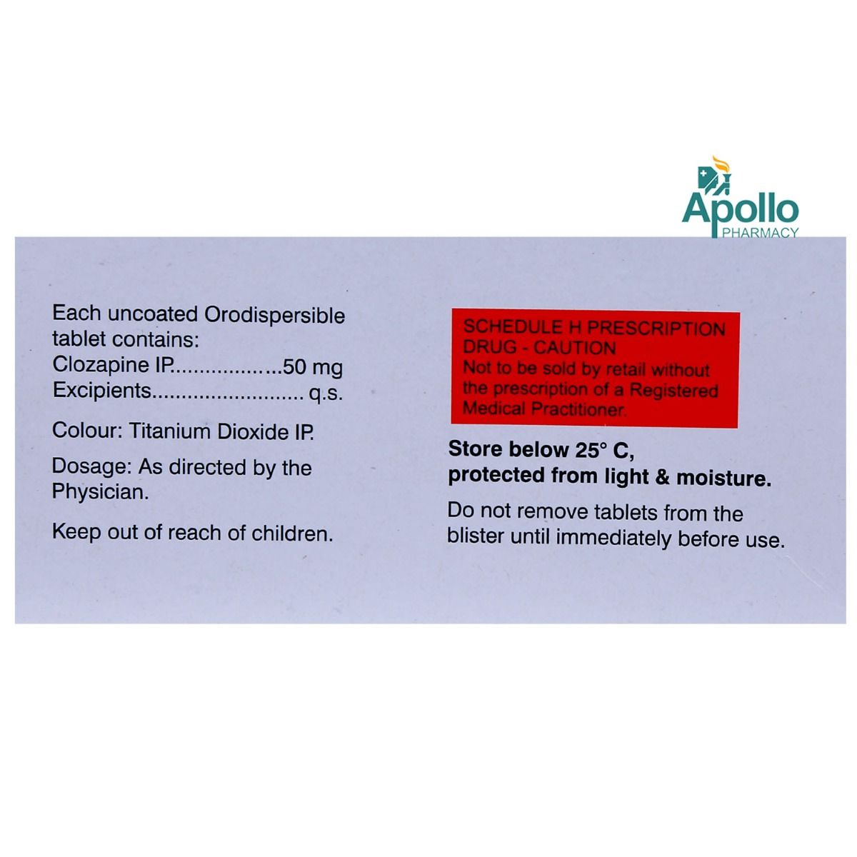 ALKEPIN ODT 50MG TABLET 10'S Price, Uses, Side Effects, Composition ...