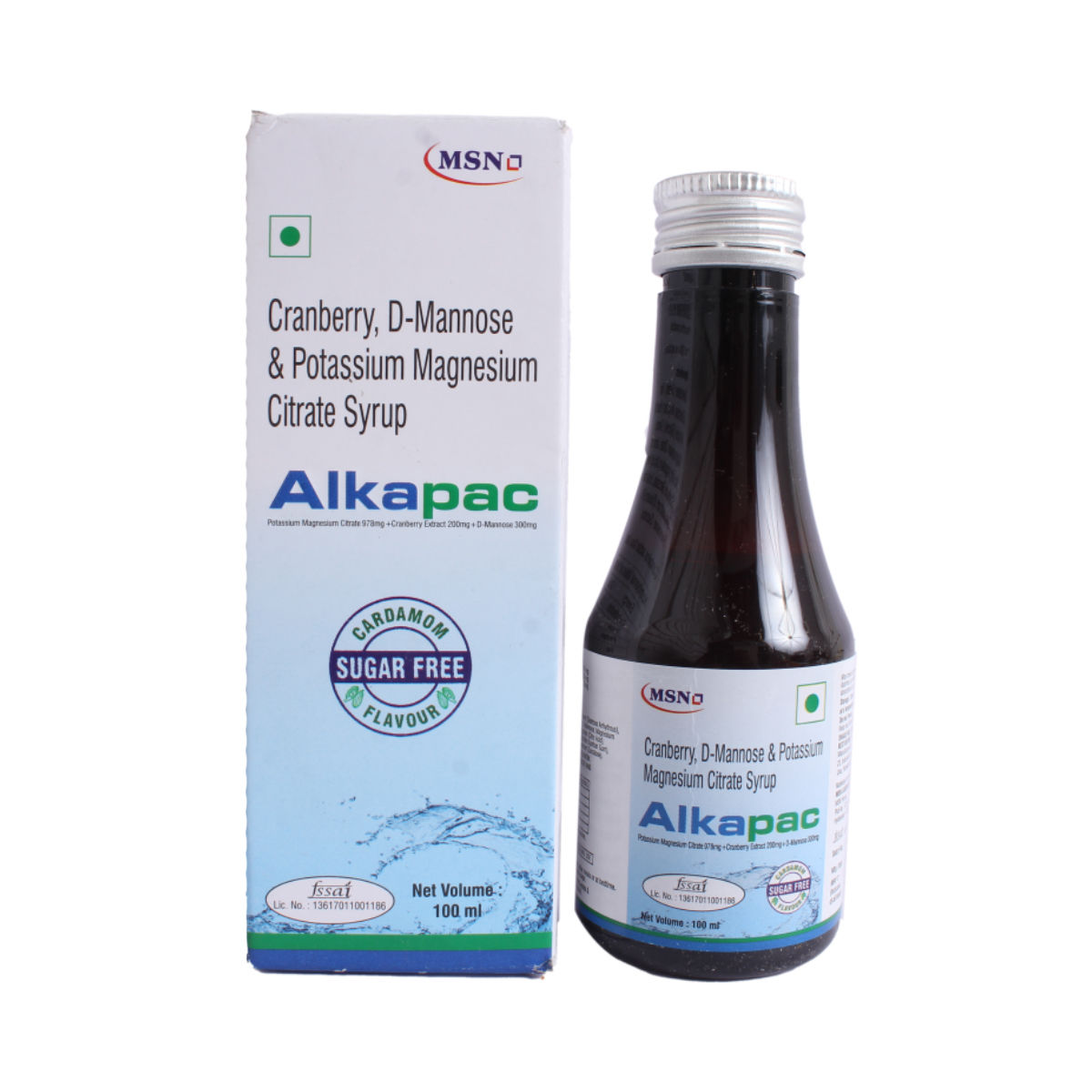 Alkapac Suagr Free Cardamom Syrup 100 ml Price, Uses, Side Effects ...