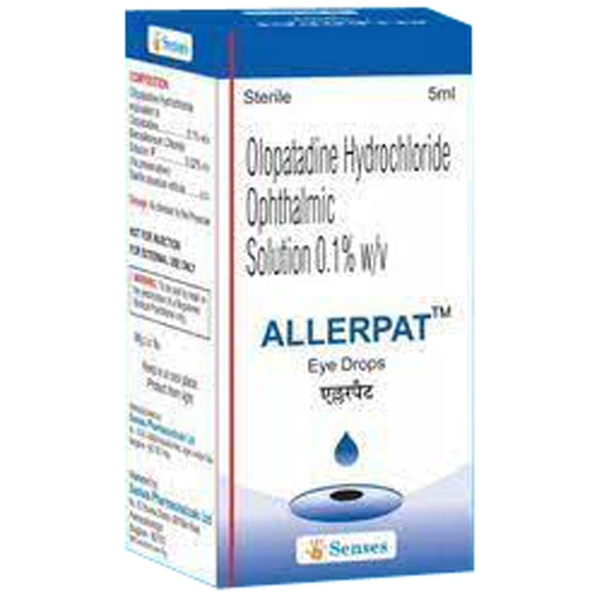 Allerpat Eye Drop 5 ml Price, Uses, Side Effects, Composition - Apollo ...