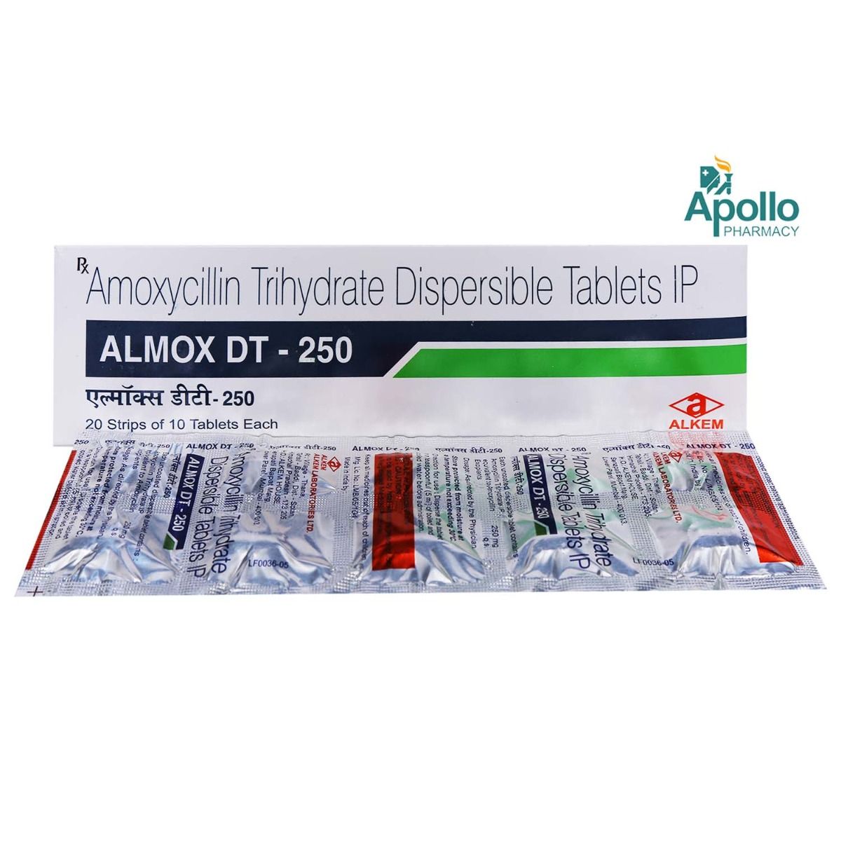 ALMOX DT 250MG TABLET Price, Uses, Side Effects, Composition - Apollo ...