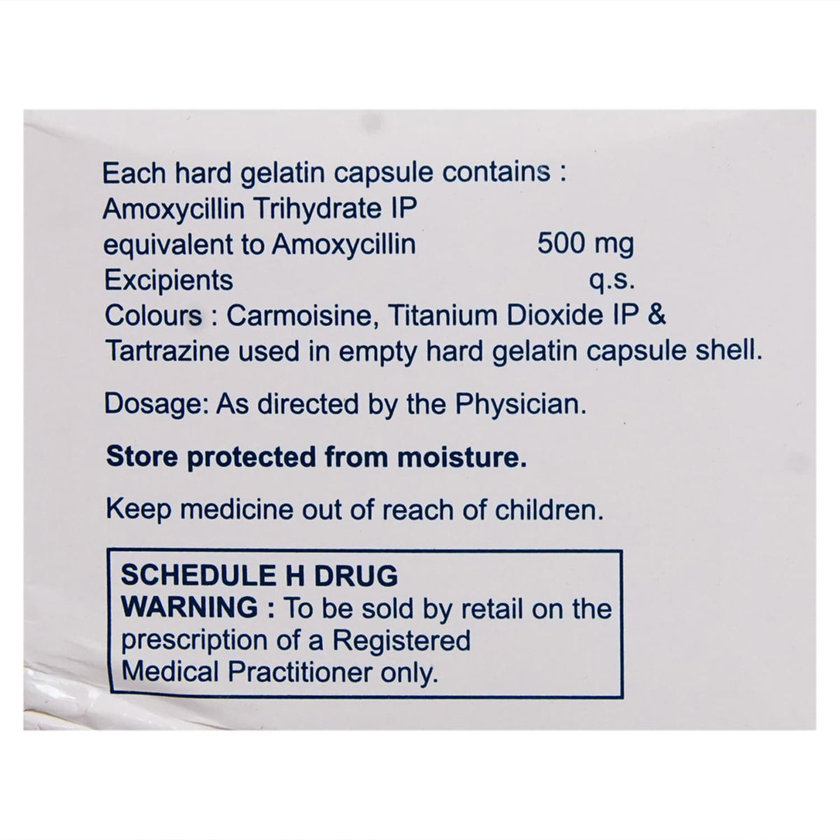 Almox-500 Capsule 10's Price, Uses, Side Effects, Composition - Apollo Pharmacy