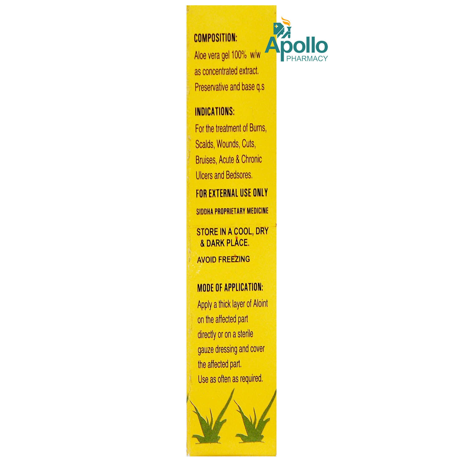 ALOINT GEL 30G Price, Uses, Side Effects, Composition - Apollo Pharmacy