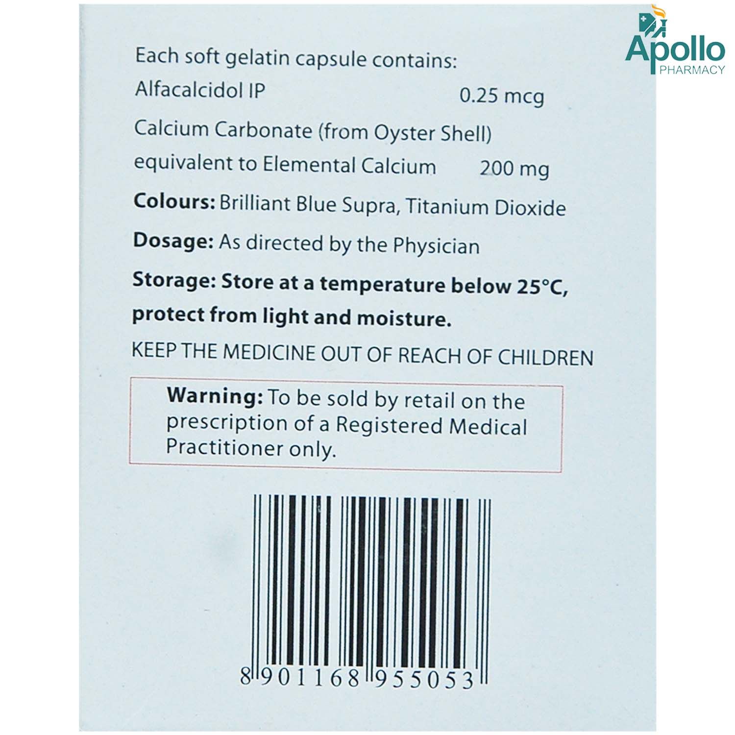 ALPHADOL C CAPSULE Price, Uses, Side Effects, Composition - Apollo Pharmacy