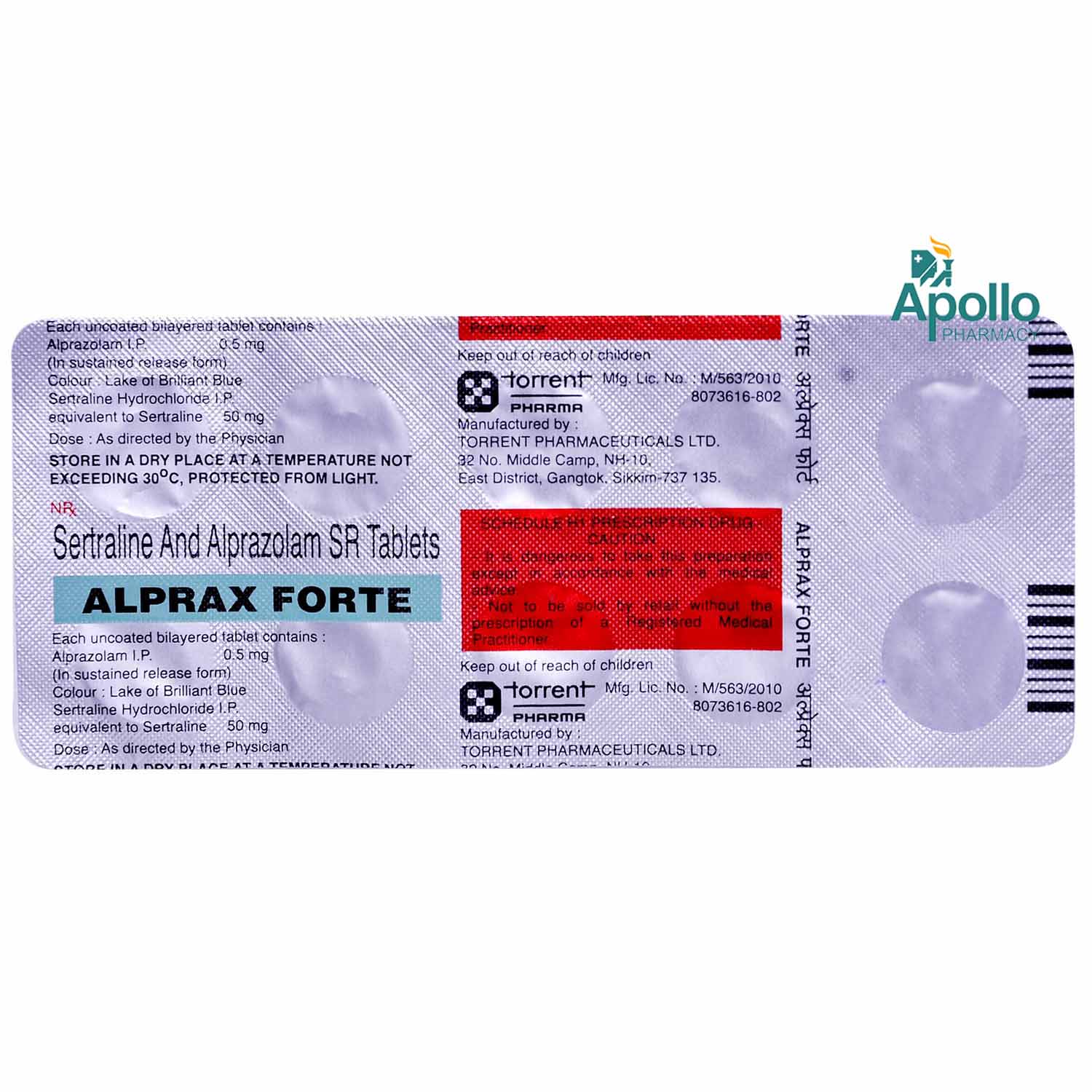 ALPRAX FORTE TABLET Price, Uses, Side Effects, Composition - Apollo ...