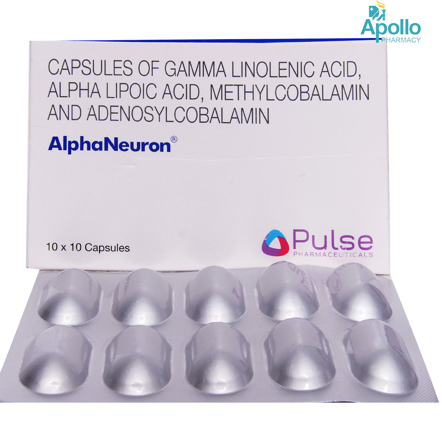 Alphaneuron Capsule 10's Price, Uses, Side Effects, Composition ...