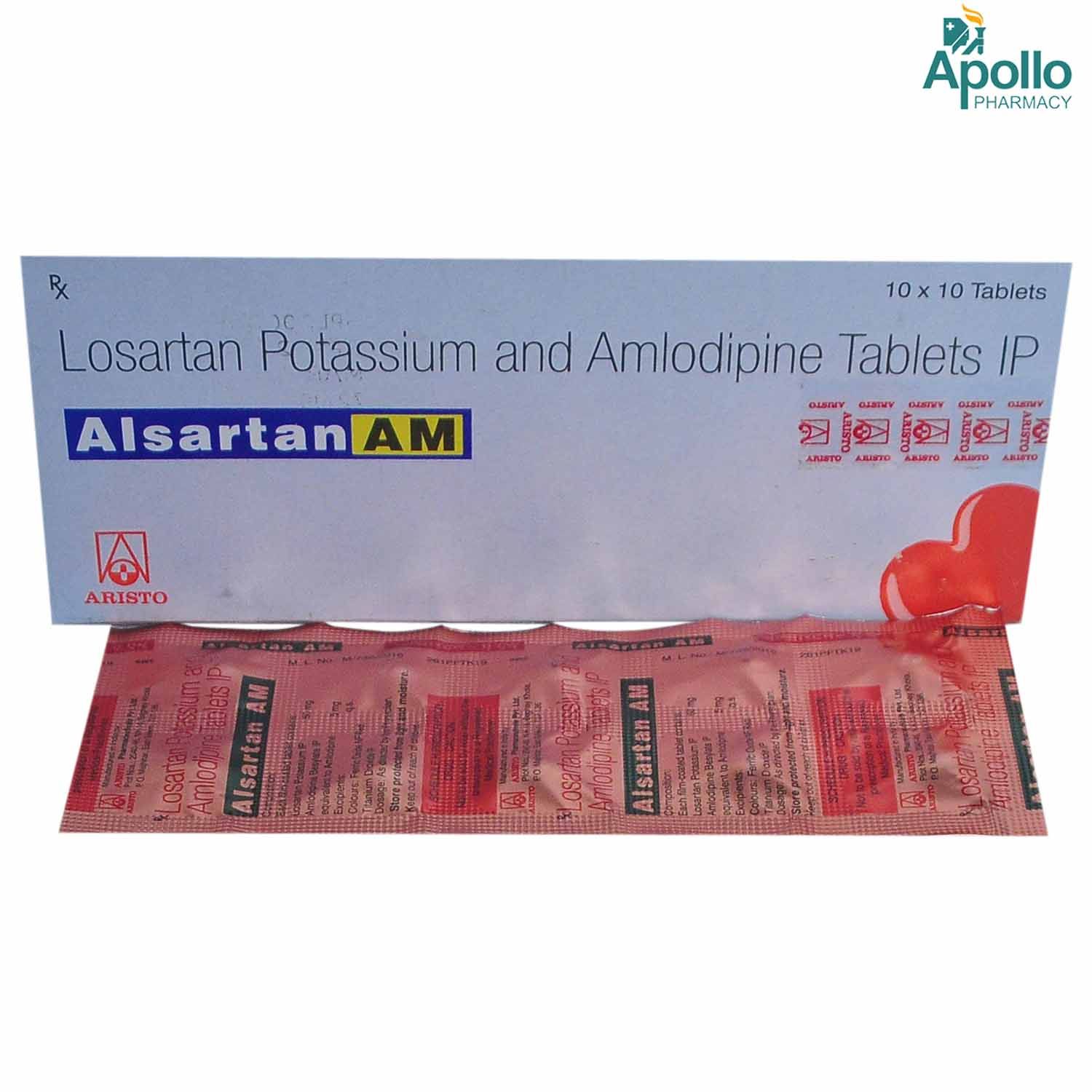 ALSARTAN AM TABLET Price, Uses, Side Effects, Composition - Apollo Pharmacy