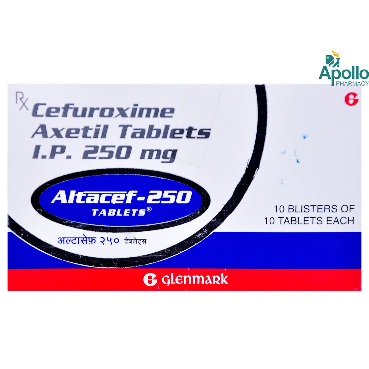 Altacef-250 Tablet 10's Price, Uses, Side Effects, Composition - Apollo ...
