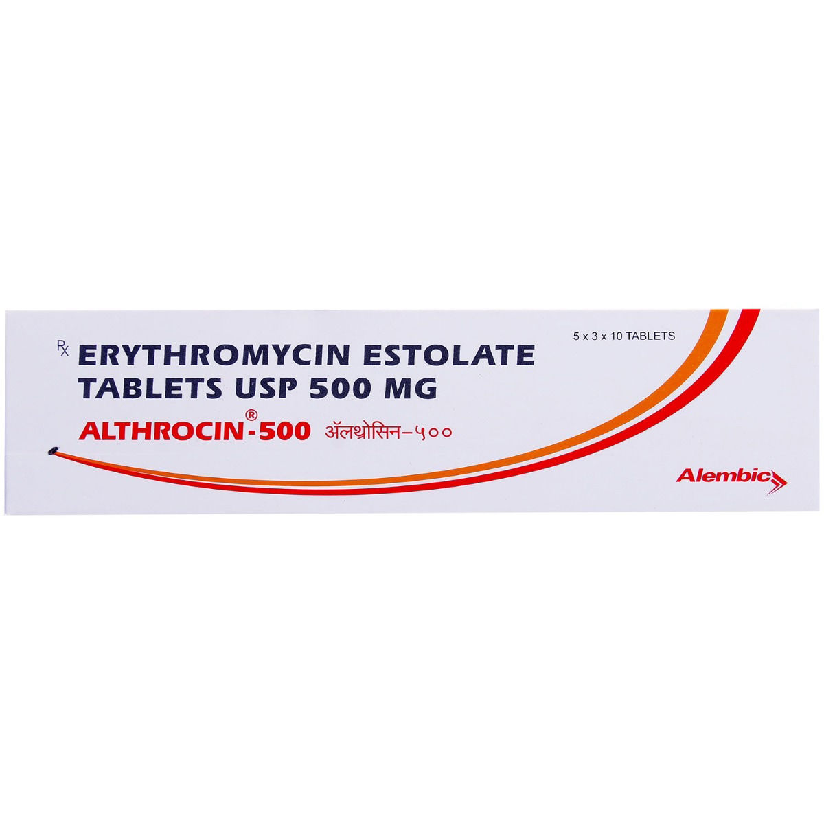 Althrocin-500 Tablet 10's Price, Uses, Side Effects, Composition ...
