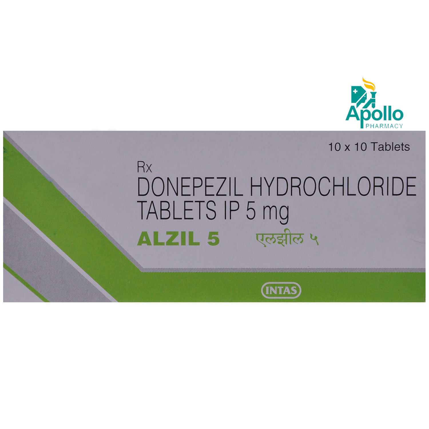Alzil 5 Tablet 10's Price, Uses, Side Effects, Composition - Apollo ...