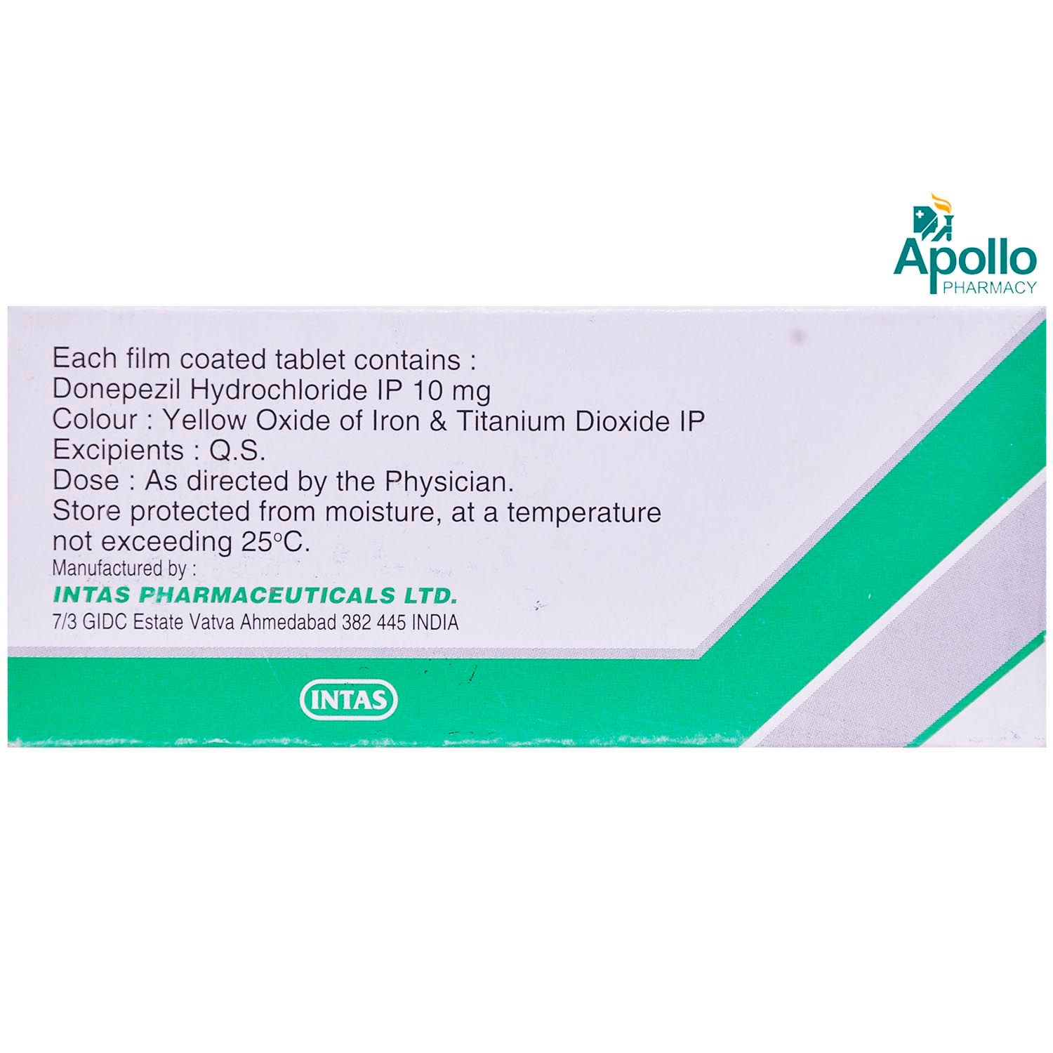 Alzil 10 Tablet 10's Price, Uses, Side Effects, Composition - Apollo ...