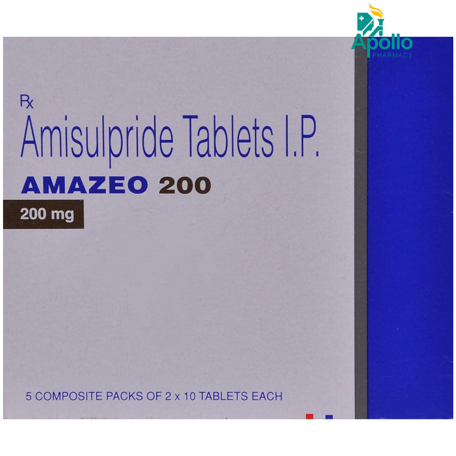Amazeo 200mg Tablet Price, Uses, Side Effects, Composition - Apollo ...