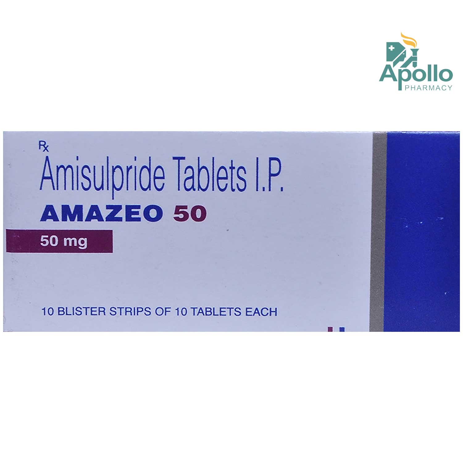 AMAZEO 50MG TABLET Price, Uses, Side Effects, Composition - Apollo Pharmacy