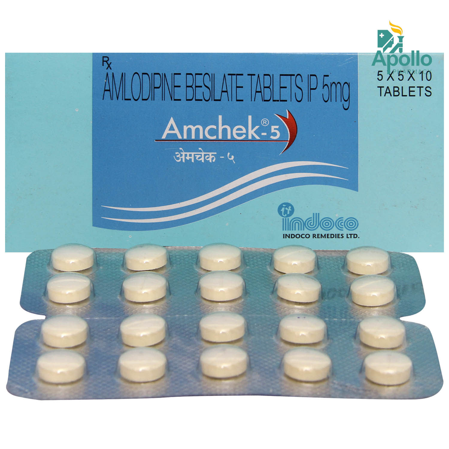 AMCHEK 5MG TABLET Price, Uses, Side Effects, Composition - Apollo Pharmacy