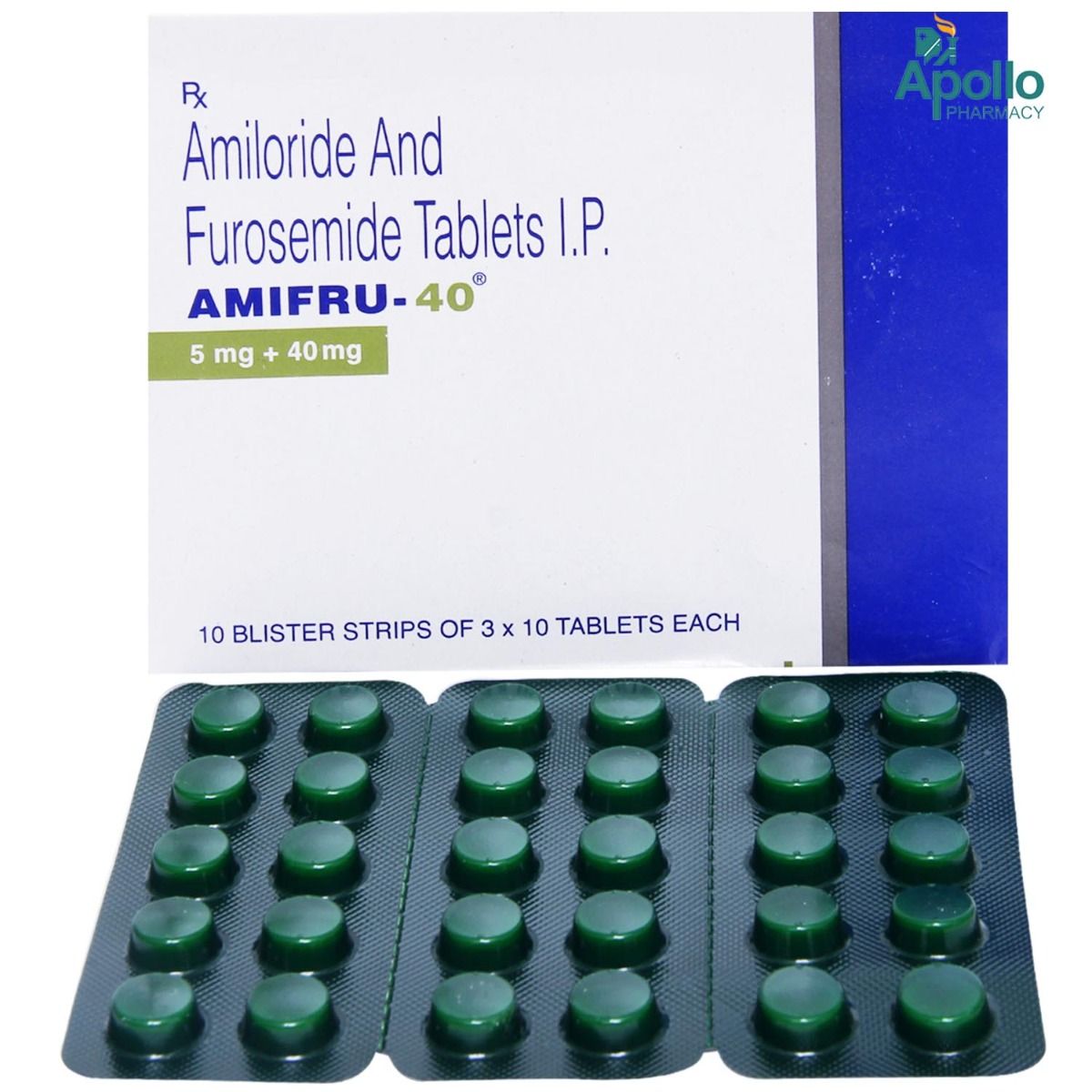 Amifru 40 Tablet 10's Price, Uses, Side Effects, Composition - Apollo ...