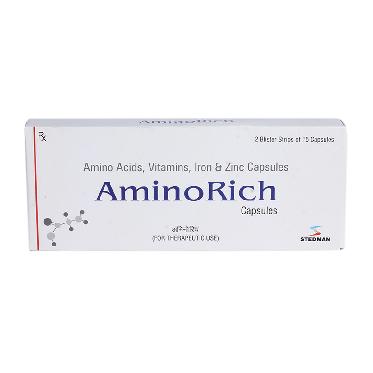 Aminorich Capsule 15's Price, Uses, Side Effects, Composition - Apollo ...