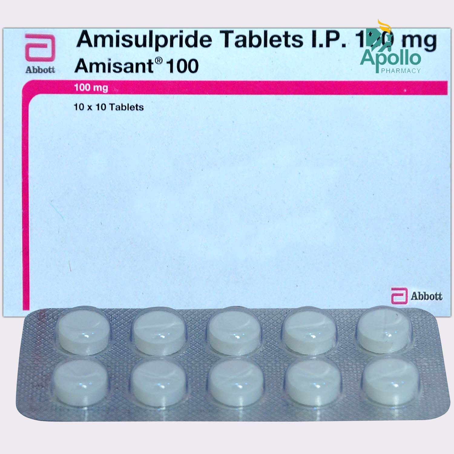 AMISANT 100MG TABLET Price, Uses, Side Effects, Composition - Apollo ...