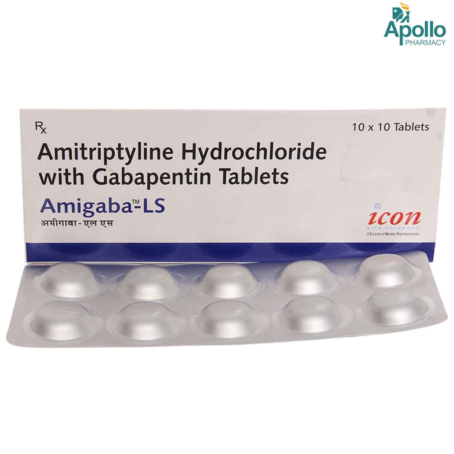 Amigaba-LS Tablet 10's Price, Uses, Side Effects, Composition - Apollo ...