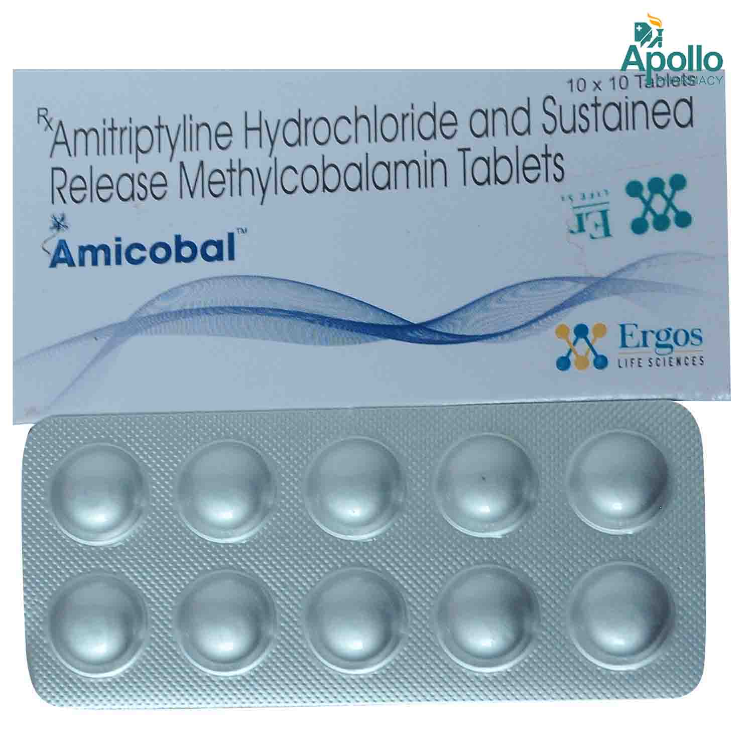 Amicobal Tablet 10's Price, Uses, Side Effects, Composition - Apollo ...