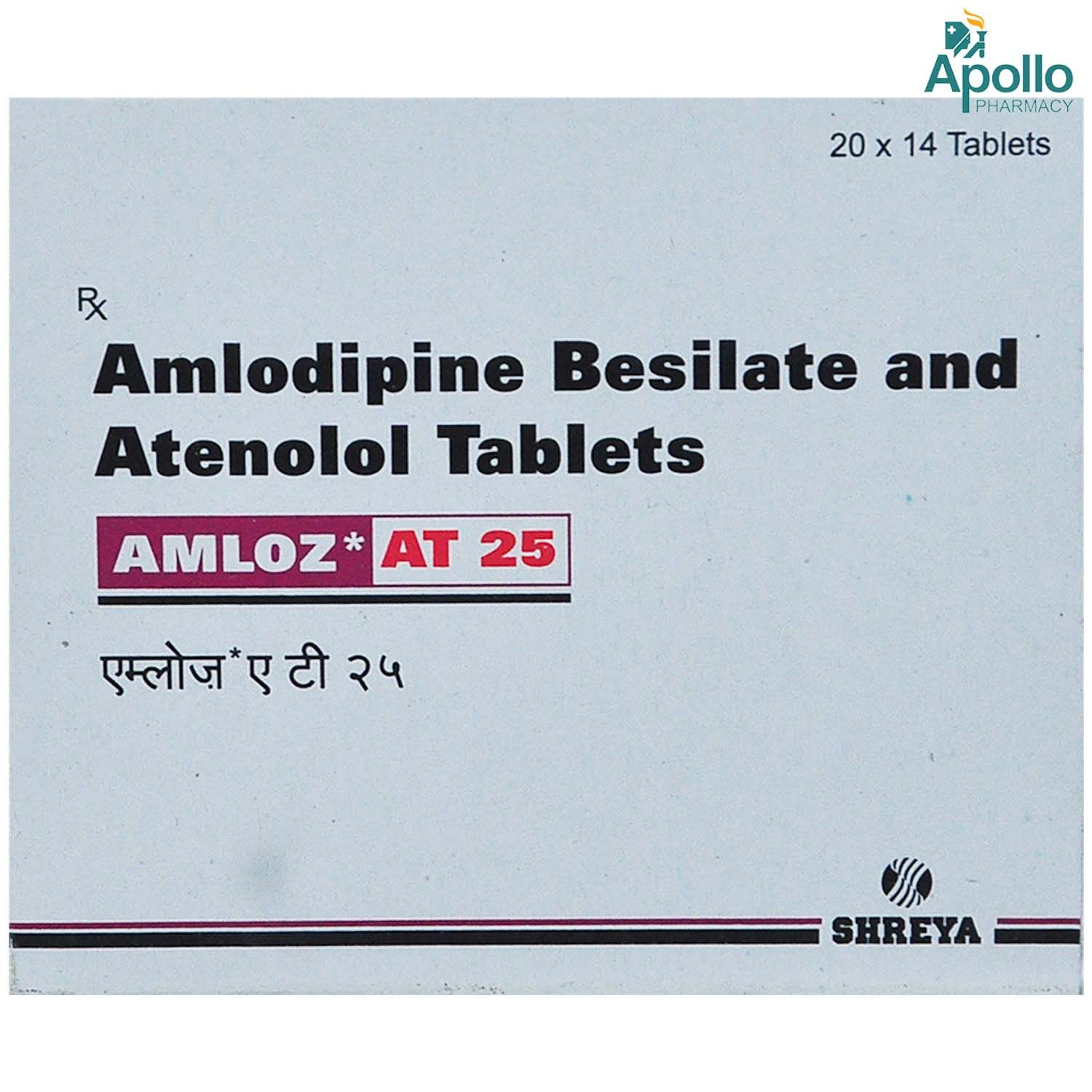 AMLOZ AT 25MG TABLET Price, Uses, Side Effects, Composition - Apollo ...