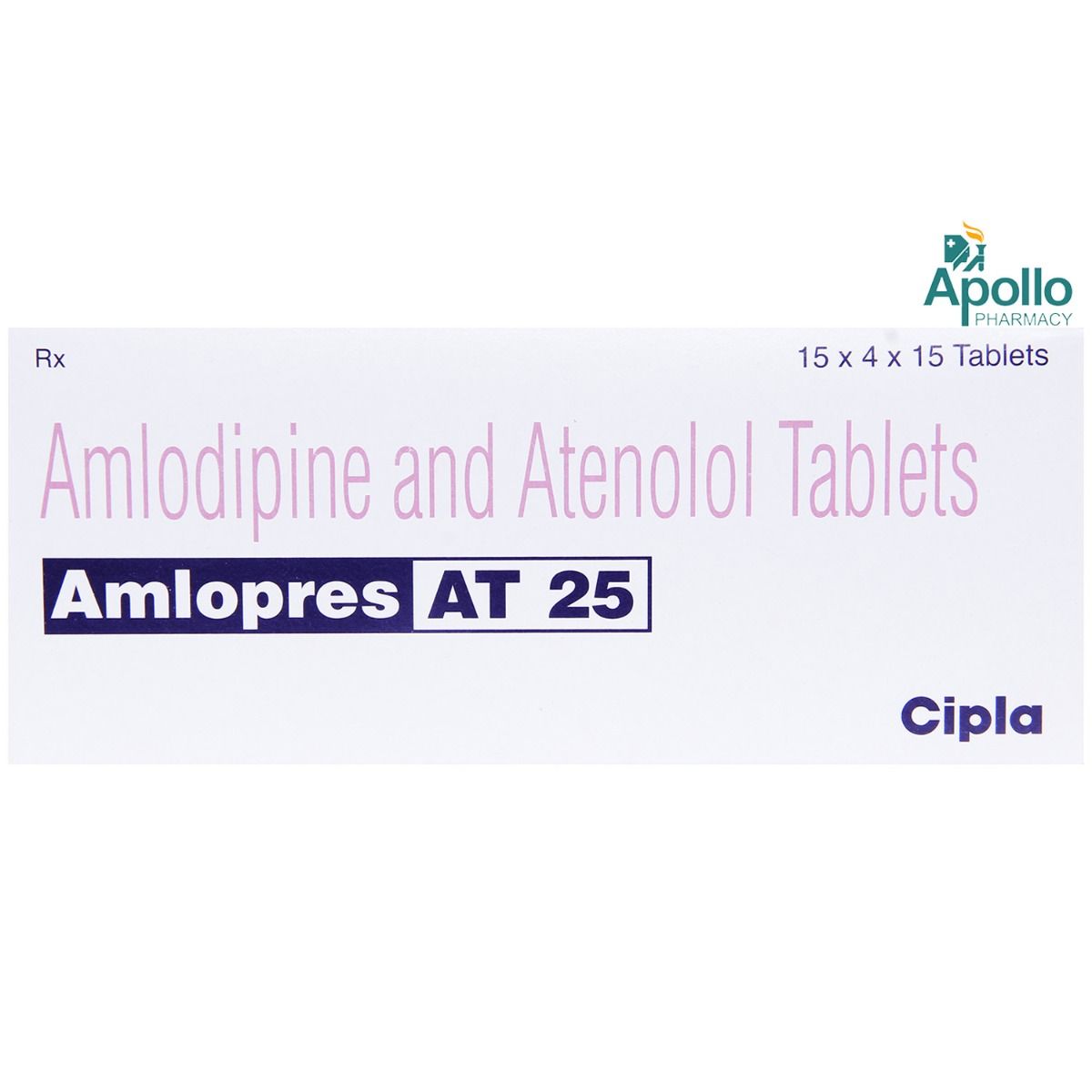 Amlopres AT 25 Tablet 15's Price, Uses, Side Effects, Composition ...